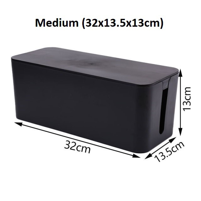 🔌Ready Stock🔌 Cable Management Box Room Organizer For Extension Plug ...