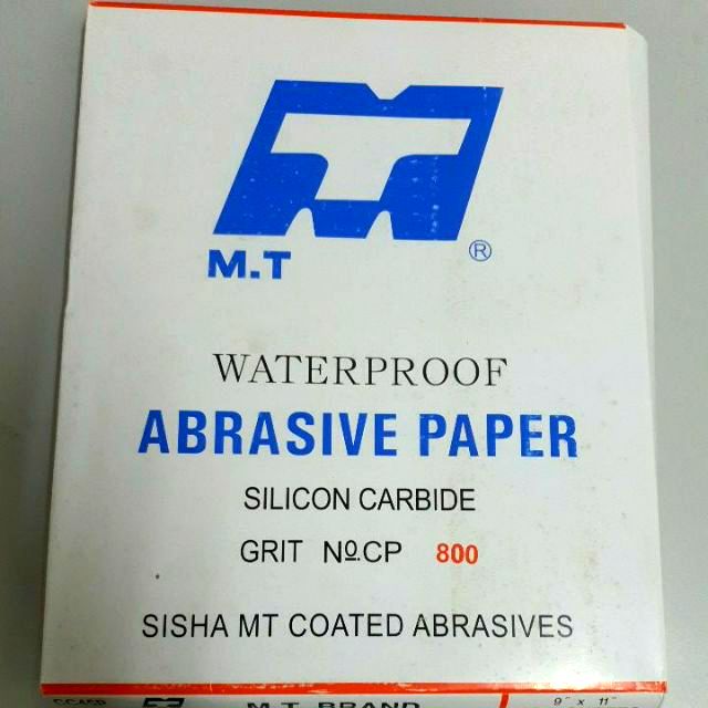 MT ABRASIVE SAND PAPER WATER PROOF KERTAS PASIR (CLEAR | Shopee Malaysia