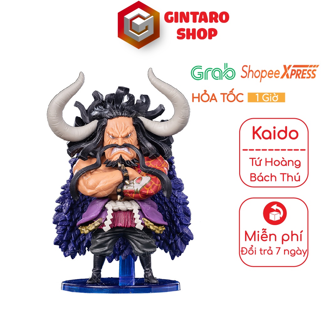 One Piece Kaido Four Emperors Pirate Beasts Model, Sharp Kaido Chibi ...