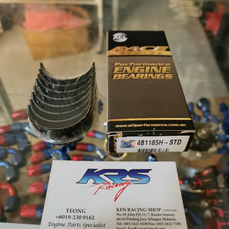 ACL RACE SERIES CONROD rod BEARING 4G63 EVO 1234566789 LANCER EVOLUTION ...