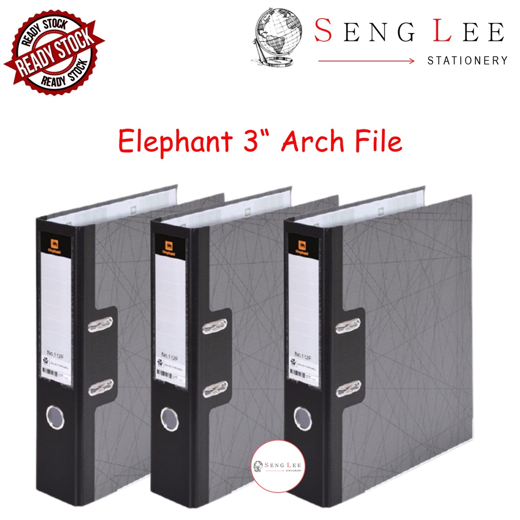Elephant 3'' Arch File (112F) | Shopee Malaysia