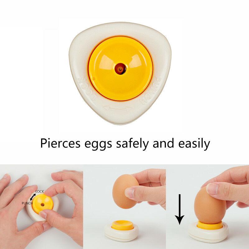 Creative Egg Piercer Pricker with Lock Easter Egg DIY Maker Egg Divider ...