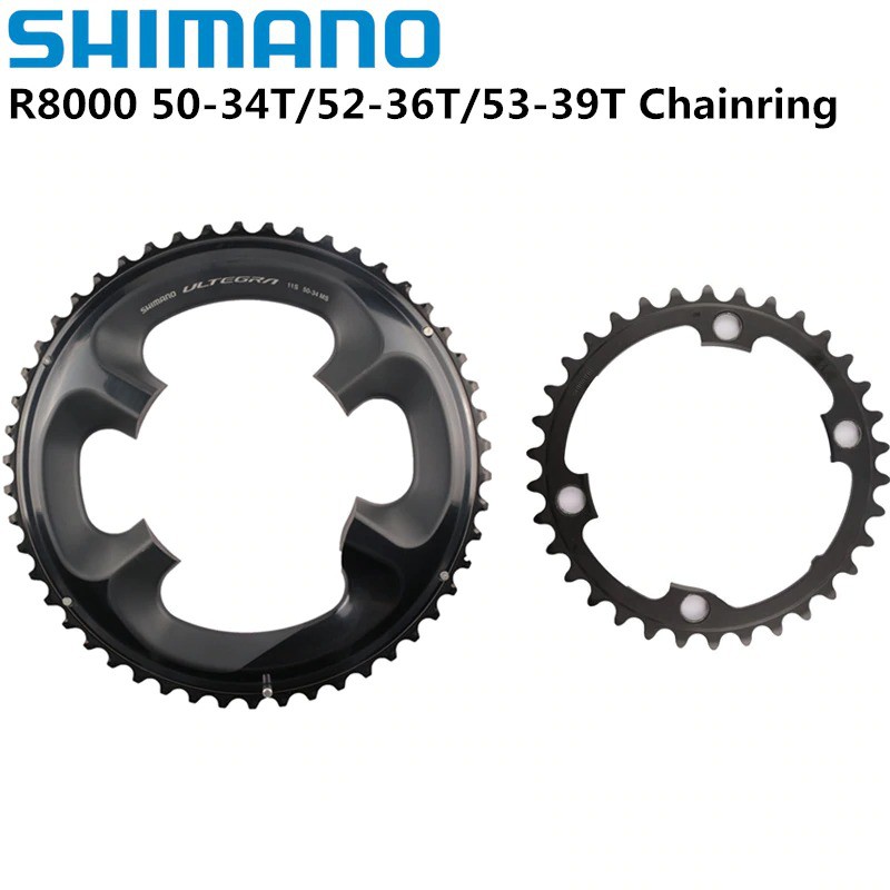 Shimano Ultegra R8000 Chainring 52-36T/50-34T Bcd 110mm | Shopee Malaysia