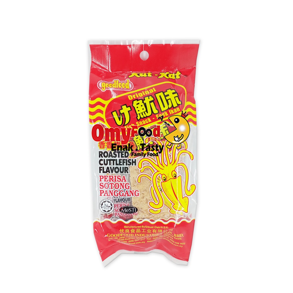 50g Kat-Kat Fish Snack Roasted Cuttlefish Flv,Snek Ikan Perisa Sotong ...