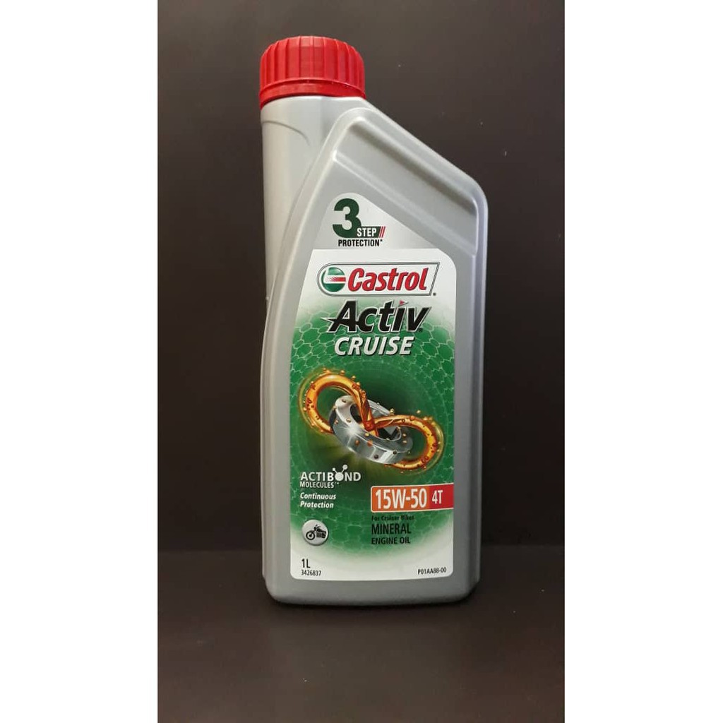 CASTROL 4T GO! / ACTIV / POWER 1/ CRUISE 4T (100% ORIGINAL) | Shopee ...