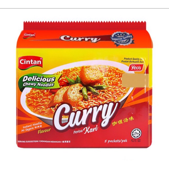 Cintan curry mee 5pcs x 70gm | Shopee Malaysia