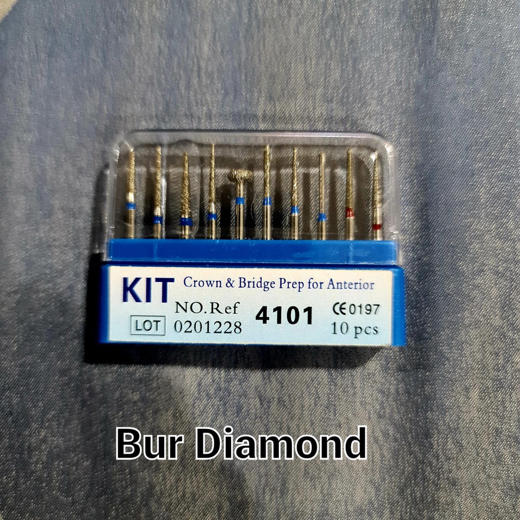 Bur Preparation Of CROWN BRIDGE VENEER ONLAY INLAY CAVITA Dental SET ...