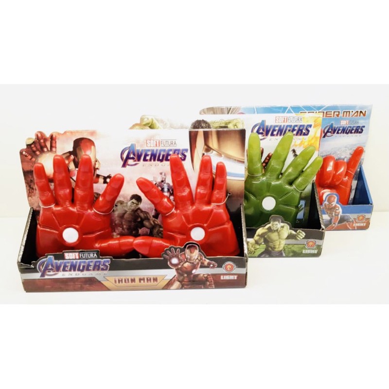HERO HAND PLAYSET ~IRON-MAN/HULK/SPIDER-MAN(839) | Shopee Malaysia
