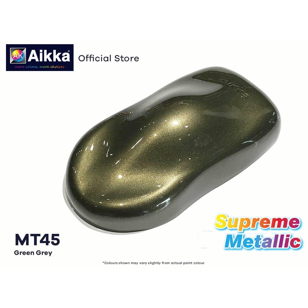 AIKKA SUPREME METALLIC COLOUR SERIES MT41-MT50 | Shopee Malaysia