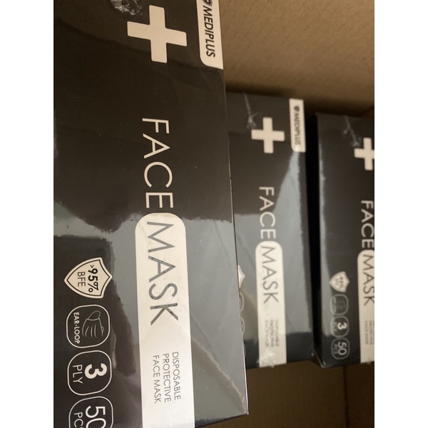 Mediplus_Facemask 3ply 50pcs | Shopee Malaysia