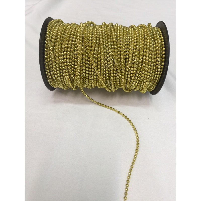 JURAI MANIK CEKAK BULAT ROUND BALL PEARL RANTAI BEAD LACE JUNTAI CEKAK ...