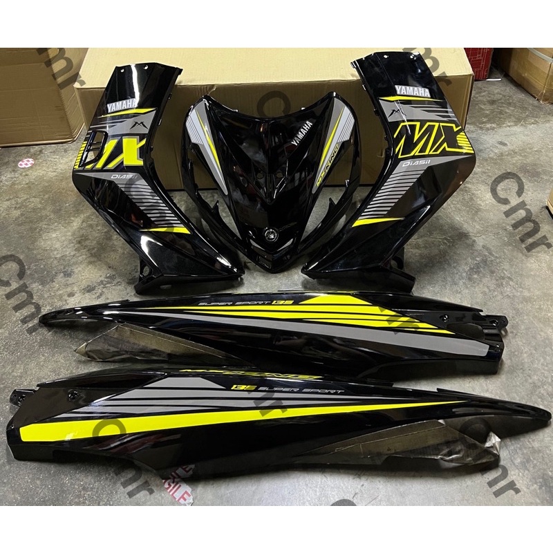 Mseki/HLD Cover Set MX King LC135 (V1) Black/Yellow | Shopee Malaysia