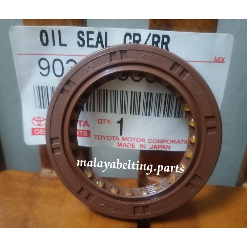 TIMING OR CRANK SHAFT OIL SEAL ( 35X49X6 ) TOYOTA AVANZA / RUSH ...