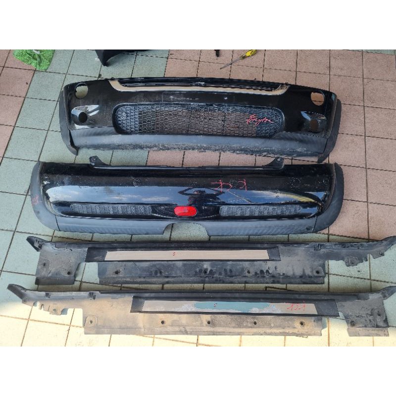 bodypart bumper side skirt mini cooper s r53 | Shopee Malaysia