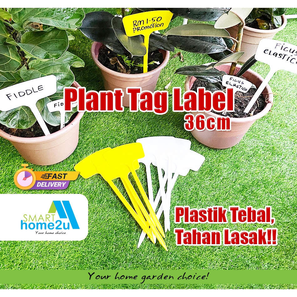 Plant Tag Label Plastic Home Garden 36cm / WHOLESALE RM1.50/pcs ...