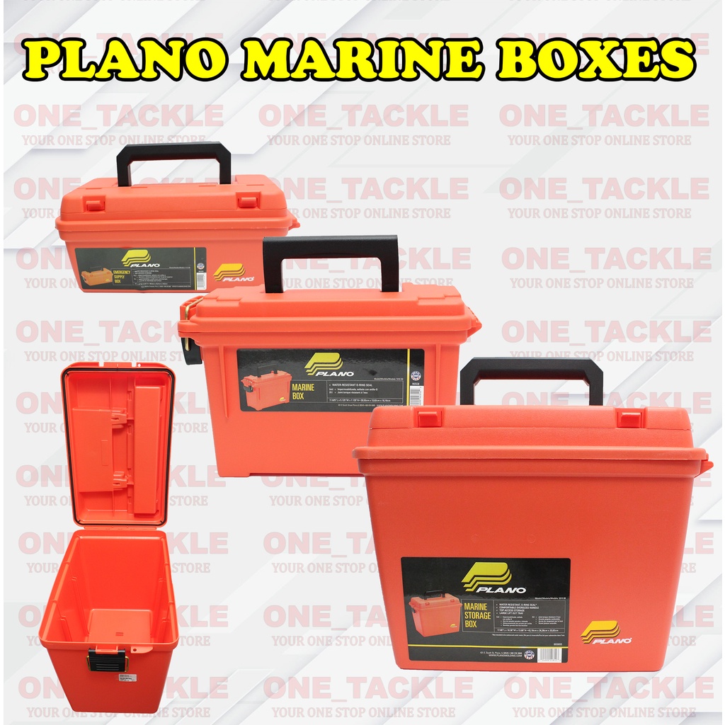 PLANO MARINE BOXES/Tackle Box Lure Box Fishing Storage | Shopee Malaysia