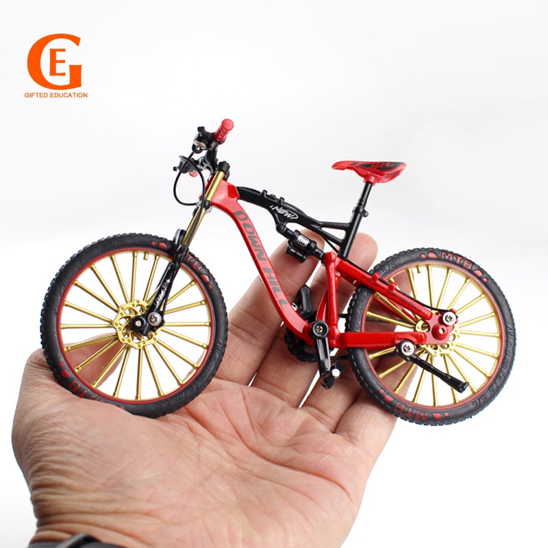 Mini Alloy Downhill Mountain Bike Model New Finger Bicycle Simulation ...