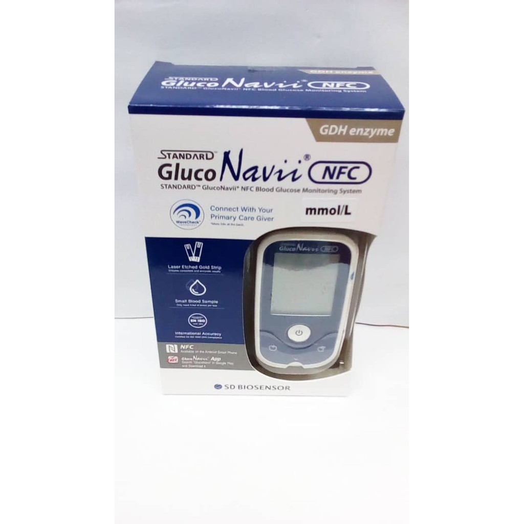GLUCO NAVII Blood Glucose Monitoring System & GlucoNavii Strips ...