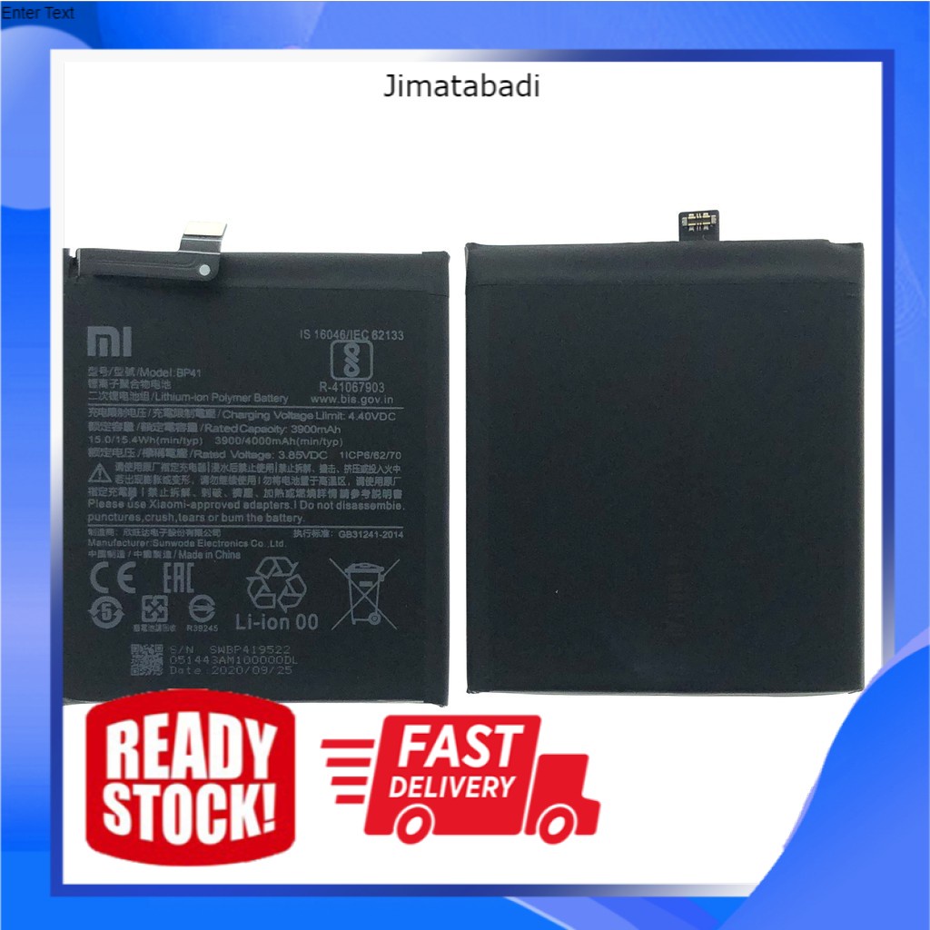 XIAOMI 9T BP41 BATTERY | Shopee Malaysia