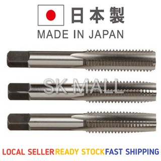 Hand Taps Tap 3pcs/set Taper Plug Bottoming (METRIC) Size: M3-M10 ...