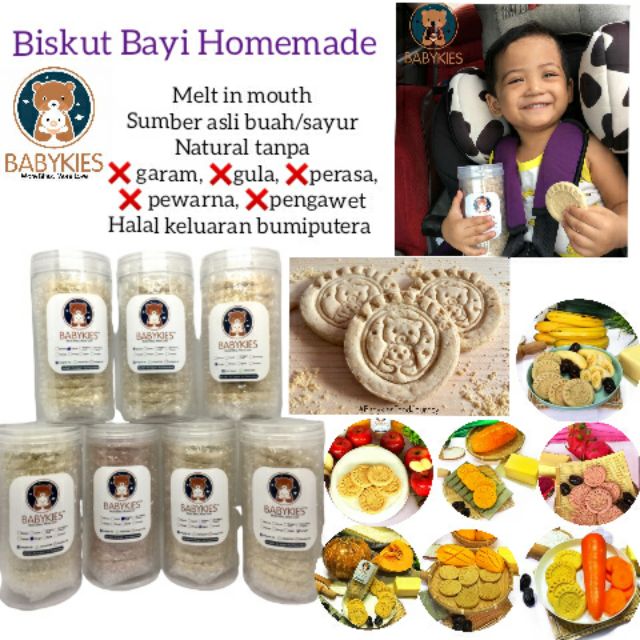 Babykies Baby Food : Homemade Baby Cookies - Biscuit Melt In Mouth ...