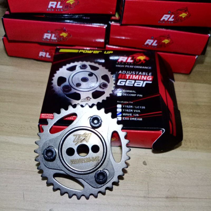 Red Leo Timing Gear adjustable Y15ZR/ LC135 (Old Model & New Model ...