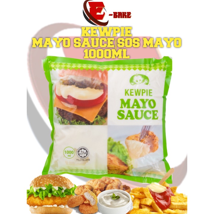 KEWPIE MAYO SAUCE | SOS MAYO 1000ML | HALAL | Shopee Malaysia