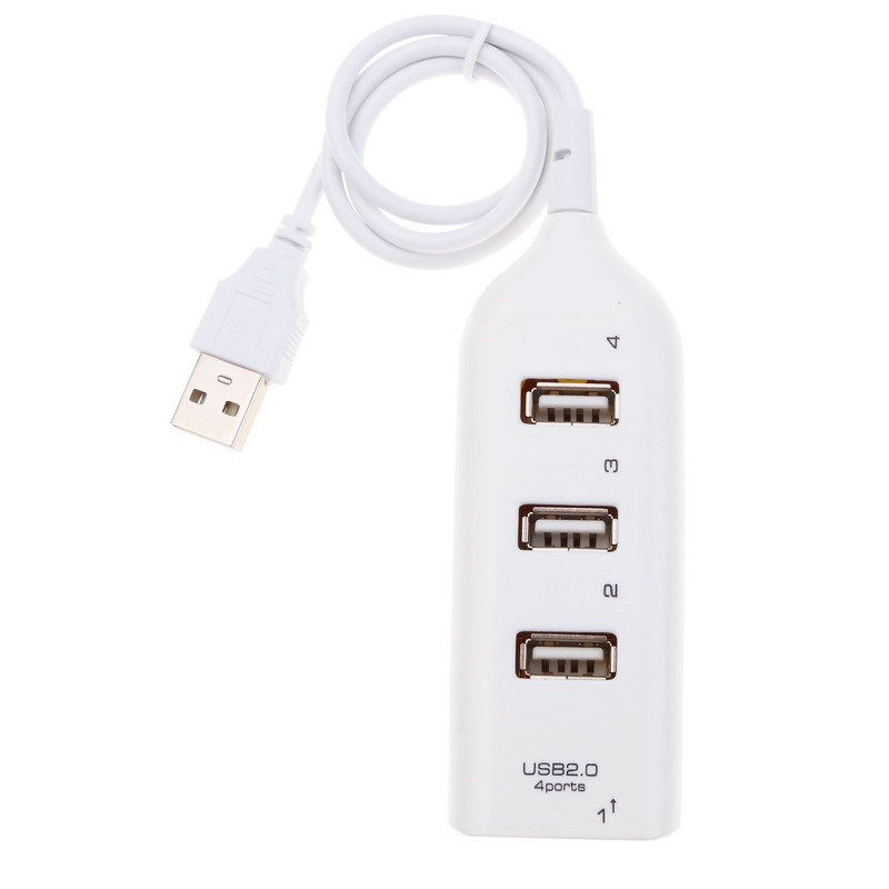 Micro USB Hub 2.0 Multi-USB Port 4-Port Hub USB High Speed Hub Adapter ...