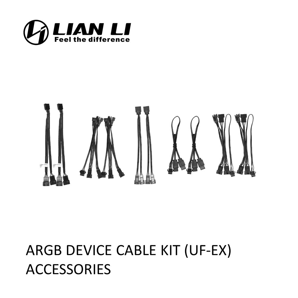 LIAN LI ARGB DEVICE CABLE KIT (UF-EX) ARGB Device Cable Kit | Shopee ...