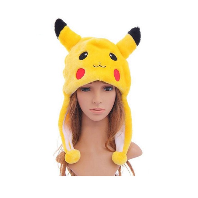 Topi Pikachu ( ANIMAL HAT) | Shopee Malaysia