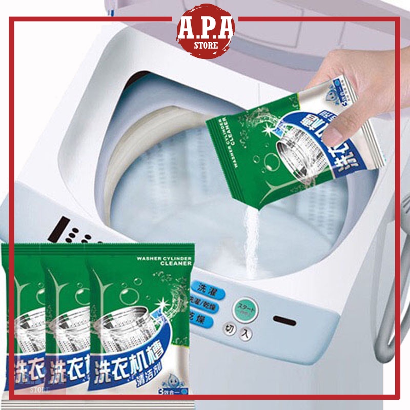 APA Washing Machine Drum Tub Cleaner Powder Descale Deep Cleaning ...