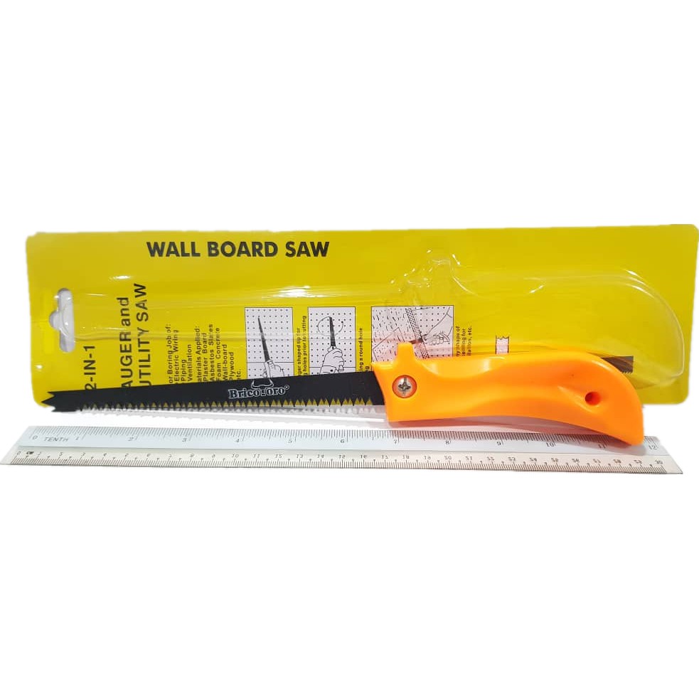 12" HANDSAW/ GERGAJI/ SAW/WALLBOARD HAND SAW/MINI SAW | Shopee Malaysia