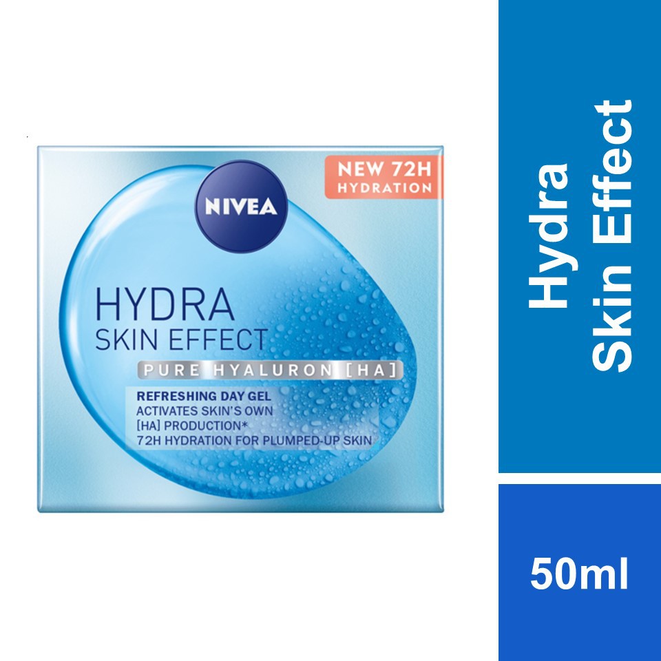NIVEA Hydra Skin Effect Day Gel 50ml | Hydrating | Hydration | Natural ...