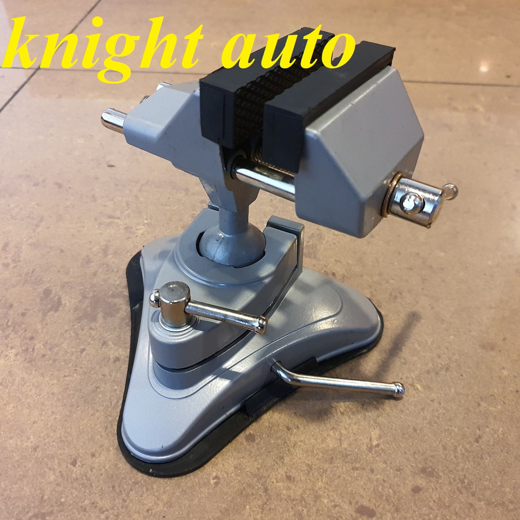 Portable Multi-Angle Pivoting 360° Swiveling Head Vacuum Base Vise ...