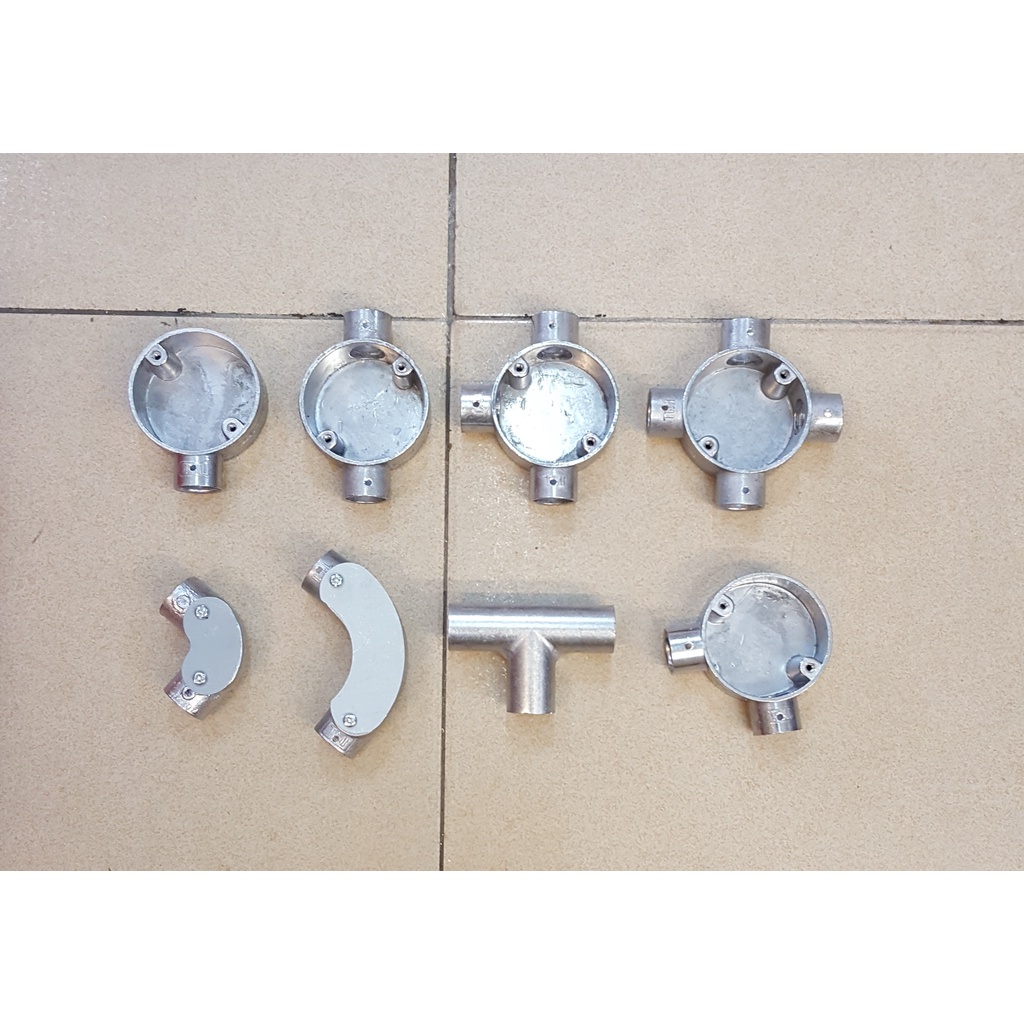 GI CONDUIT FITTING- 3/4" / 1" Without Thread - GI BOX ACCESSORY ...