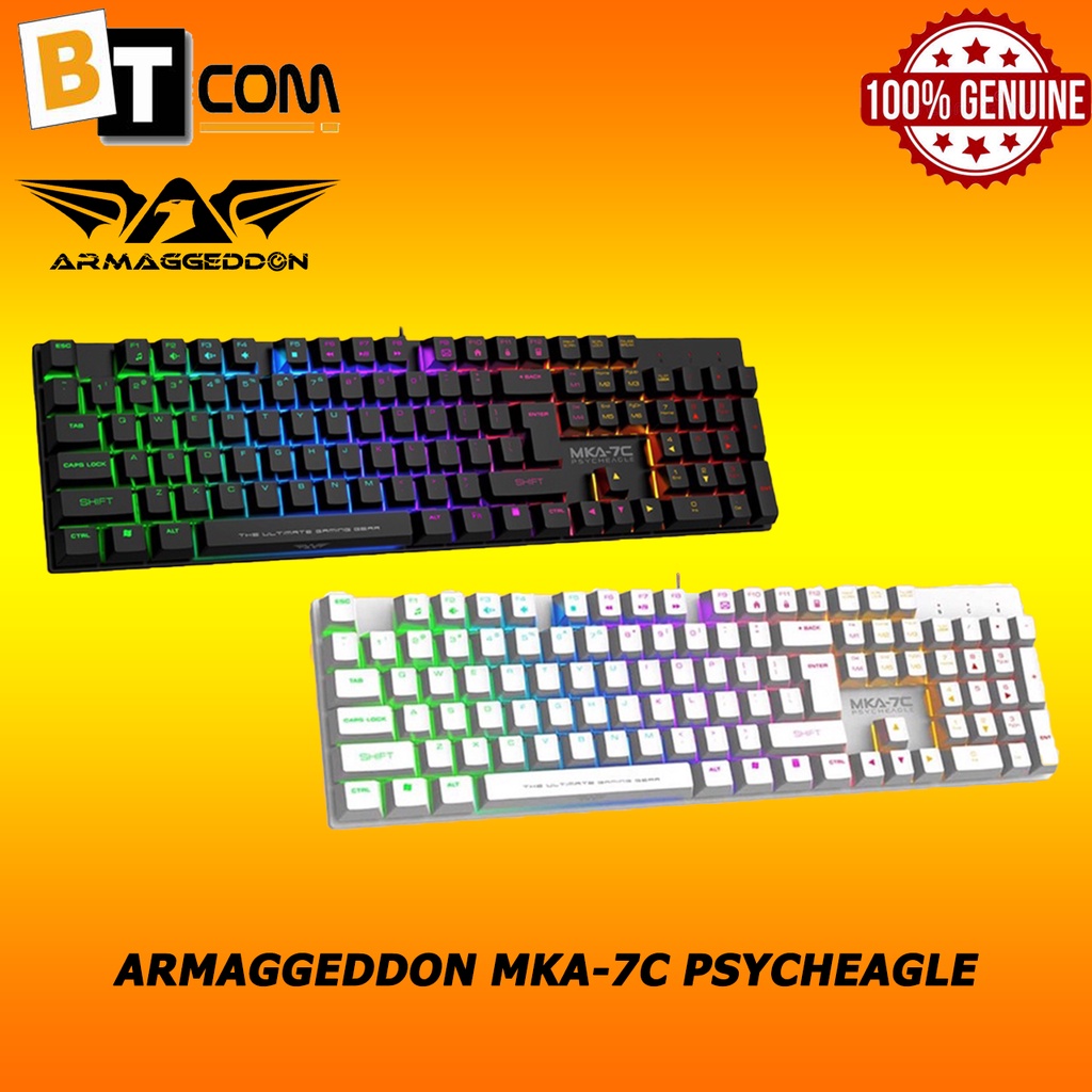 Armaggeddon MKA-7C PSYCHEAGLE Mechanical Gaming Keyboard | Shopee Malaysia