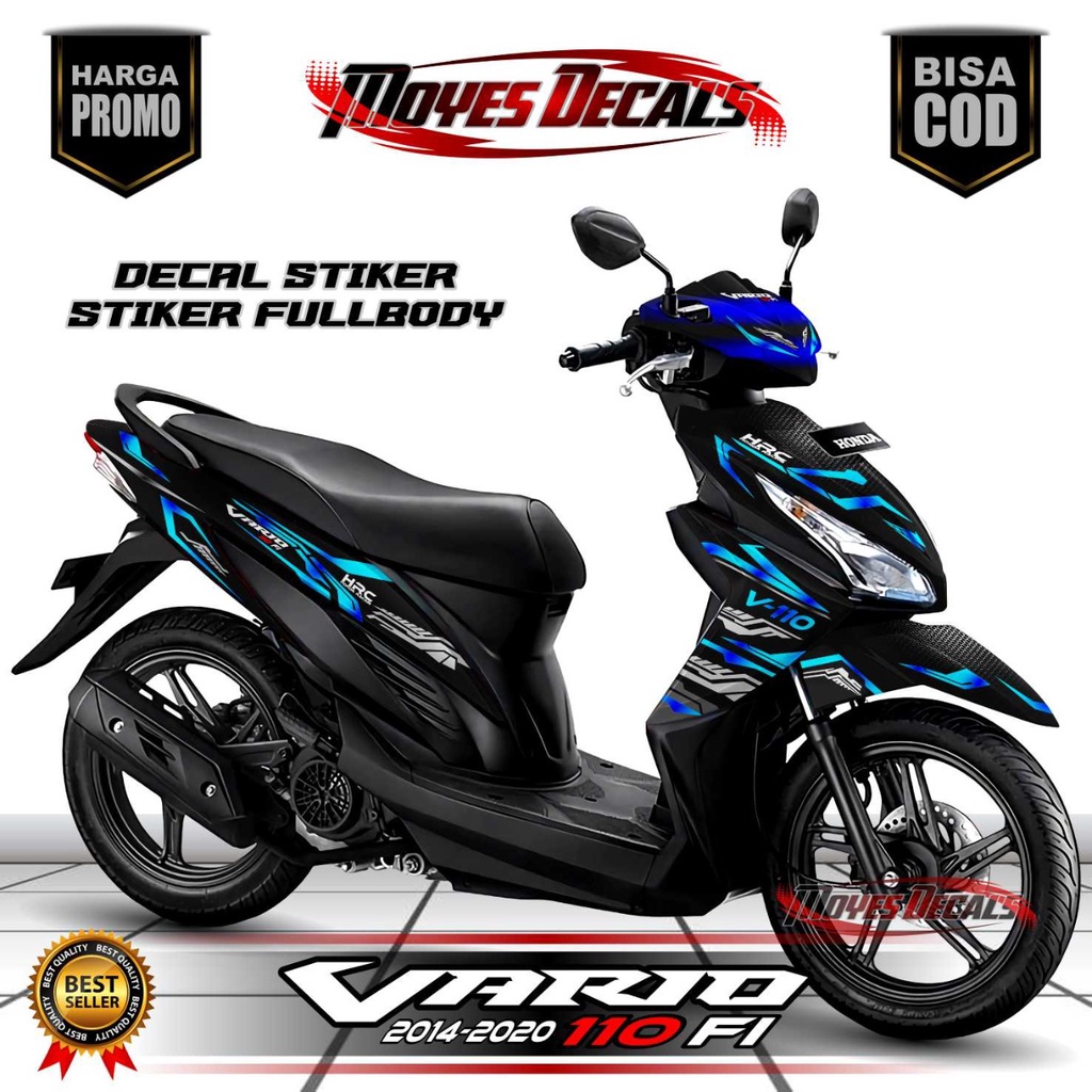 Decal Sticker Vario 110 Fi Sticker Decal Fullbody Vario 110 2014-2020 ...