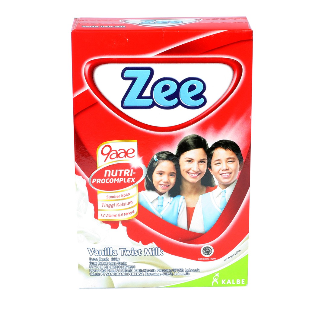 Zee Children's Milk Vanilla Twist Milk Flavor 350g | Shopee Malaysia