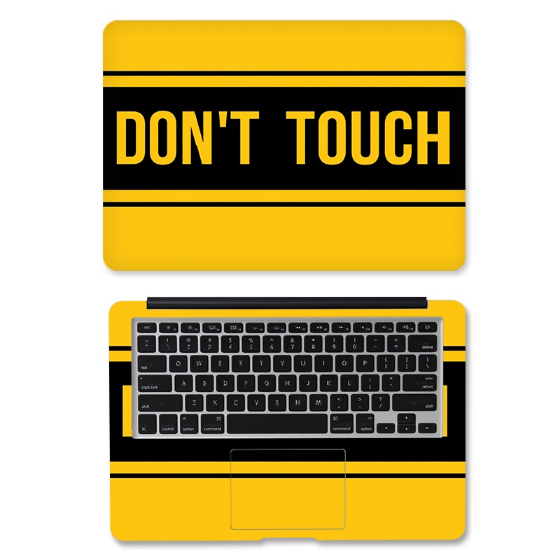 Contrasting color stickers personalized laptop skin decoration decals ...