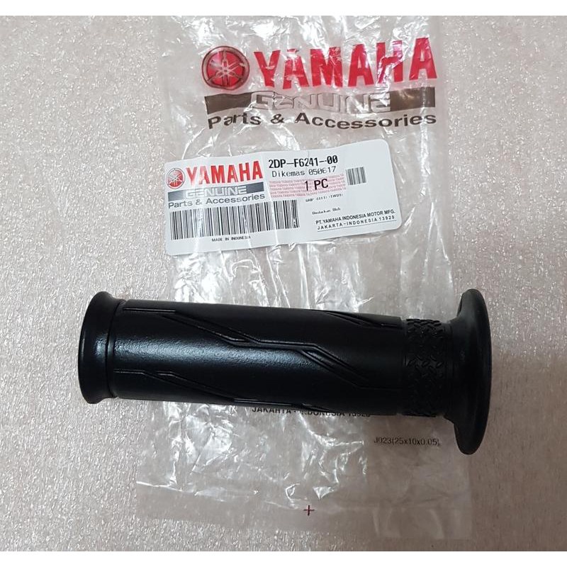YAMAHA HANDLE GRIP R25 LEFT KIRI ORIGINAL 100% YAMAHA R25 GRIP 2DP ...