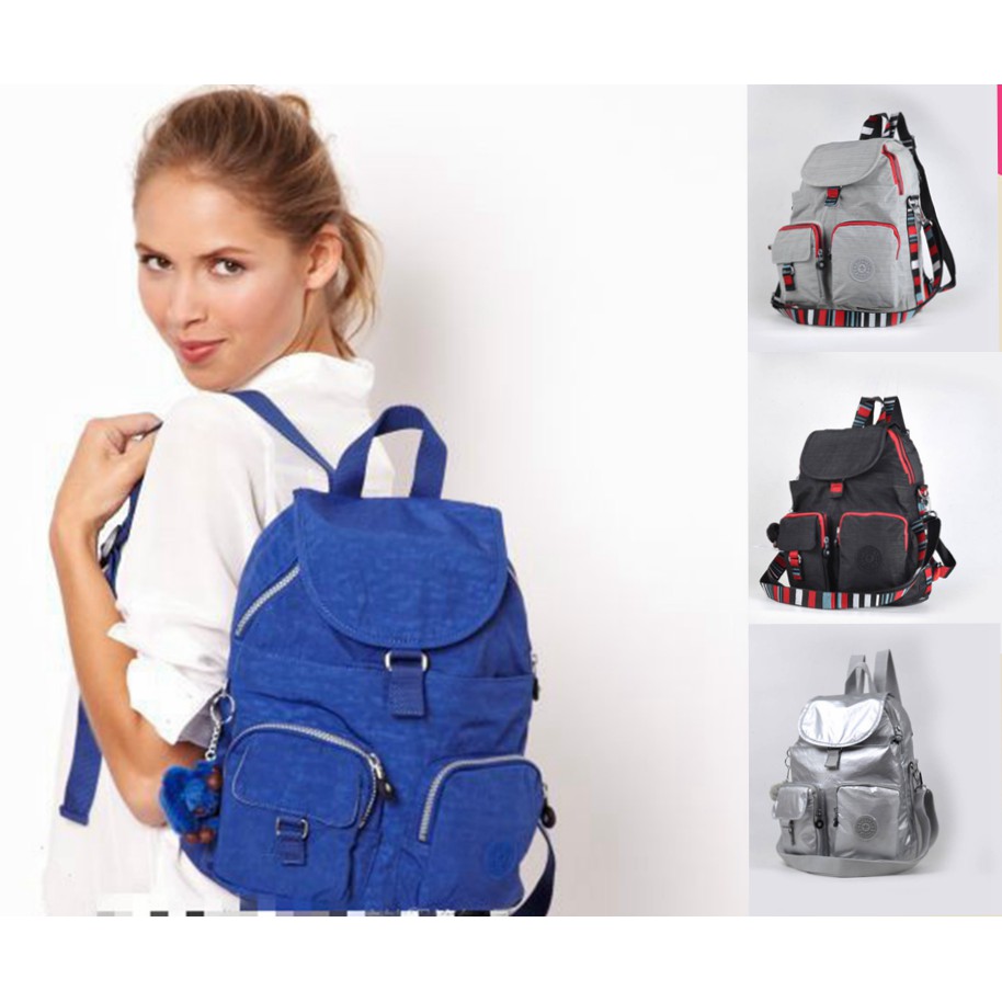 Kipling Animal Print OL Commuter Bag Medium Backpack K13116 | Shopee ...