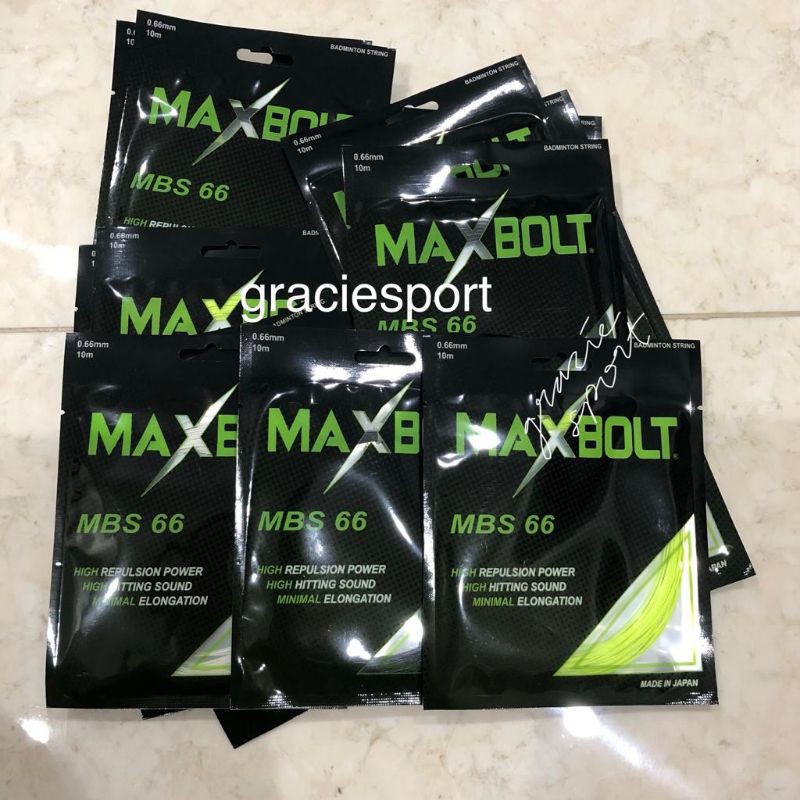 Maxbolt Mbs66 String made in japan | Shopee Malaysia