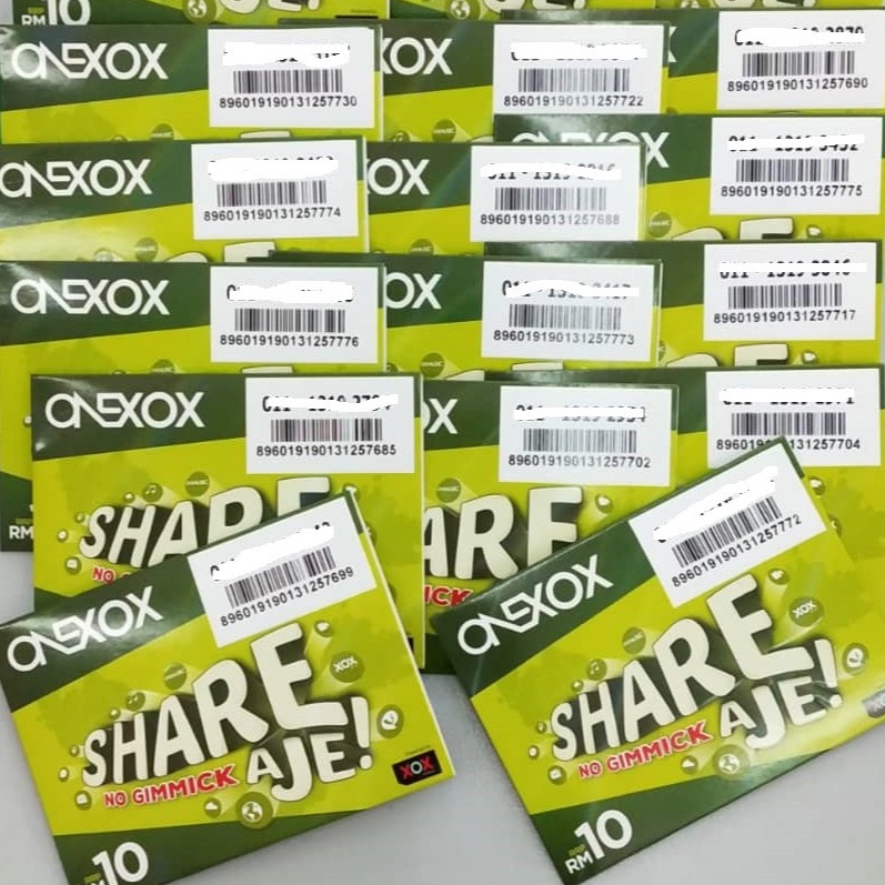 [AD] 28 Months Validity ONEXOX Sim card Super Long Life -simkad -xox ...