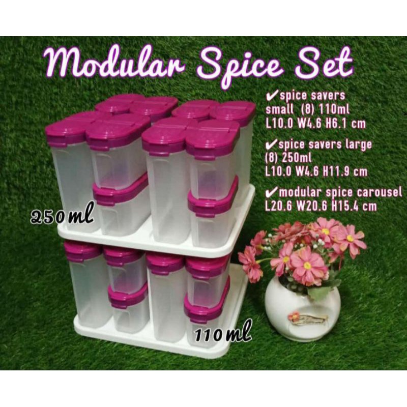MODULAR SPICE SET ( TUPPERWARE) SOLD OUT | Shopee Malaysia