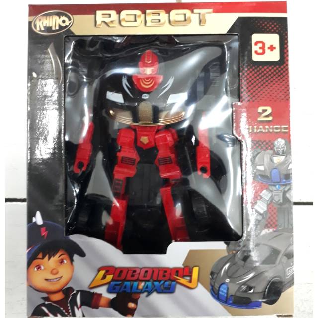 HITAM MERAH Boboiboy Robot Toys Red Black Color Boboiboy Robot Children ...