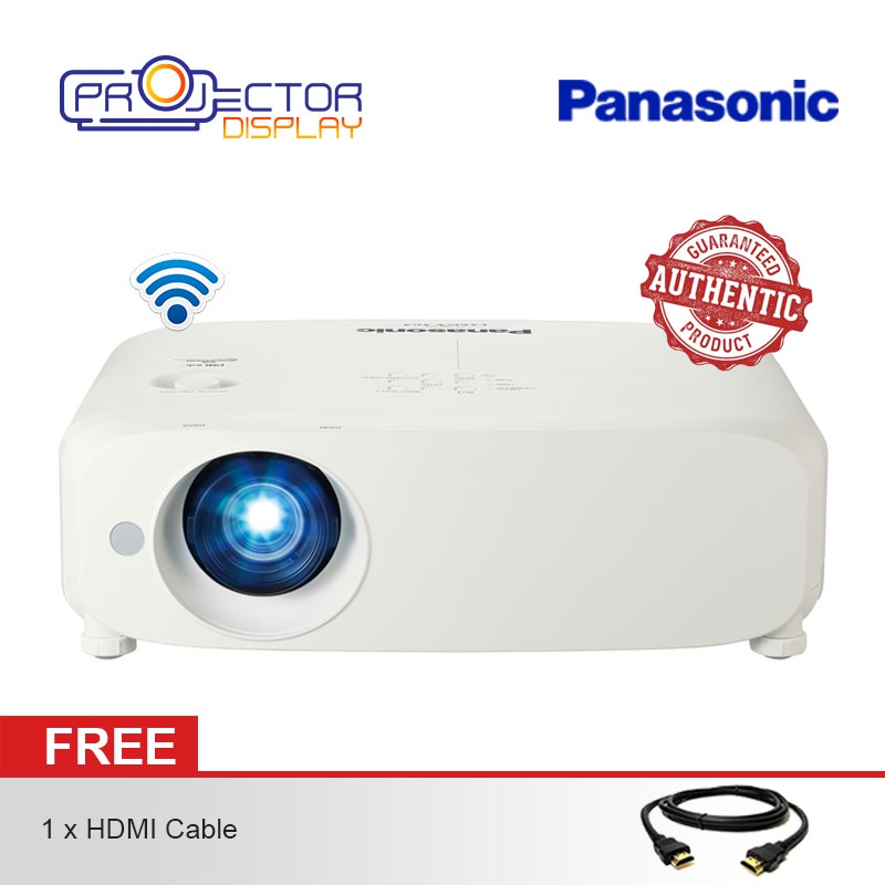 Panasonic PT-VW545N WXGA 5500 Lumens High Brightness 3LCD Wireless ...