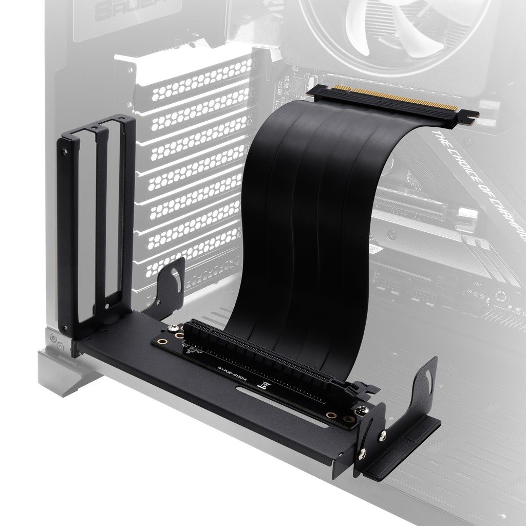 EZDIY-FAB PCIE3.0 GPU Graphics Card Upright Bracket Multi-Angle ...