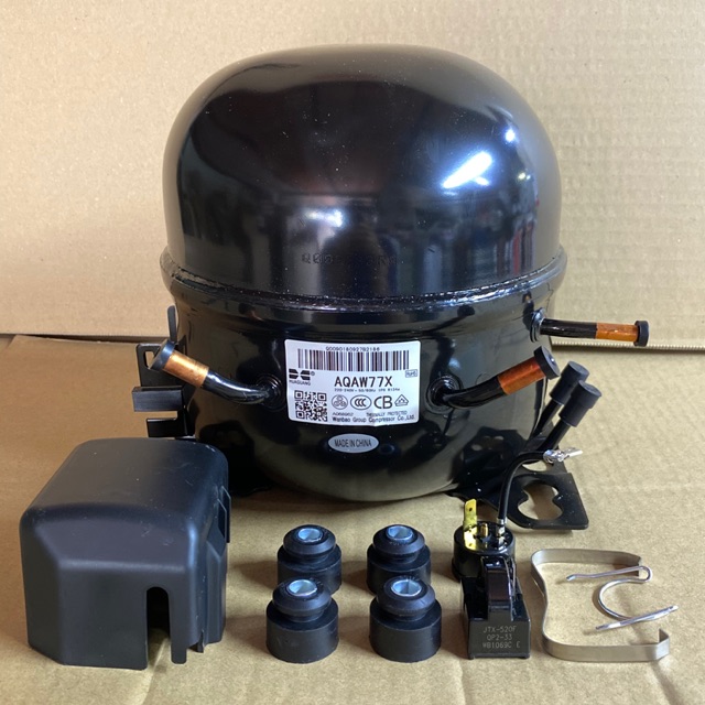 Refrigerator Compressor Wanbao AQAW77 Compressor 1/5hp R134 Gas (180W ...