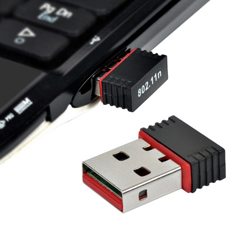 Wireless Mini Usb 150mbps Wifi Adapter 150m 802.11n/g | Shopee Malaysia