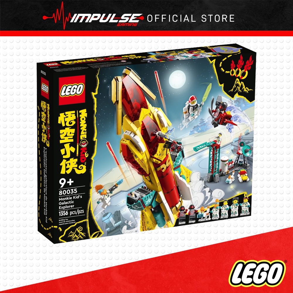 LEGO 80035 Monkie Kid - Monkie Kid's Galactic Explorer | Shopee Malaysia